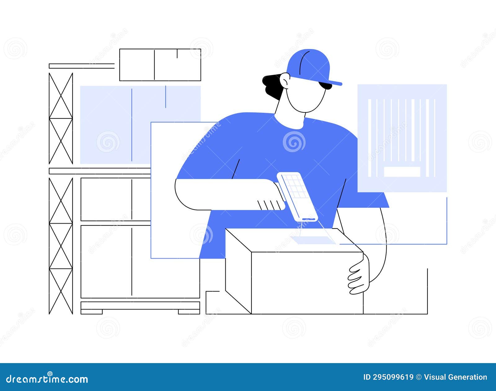 Barcode Reader Icon. Identification Tool Symbol - Vector. Basic RGB ...