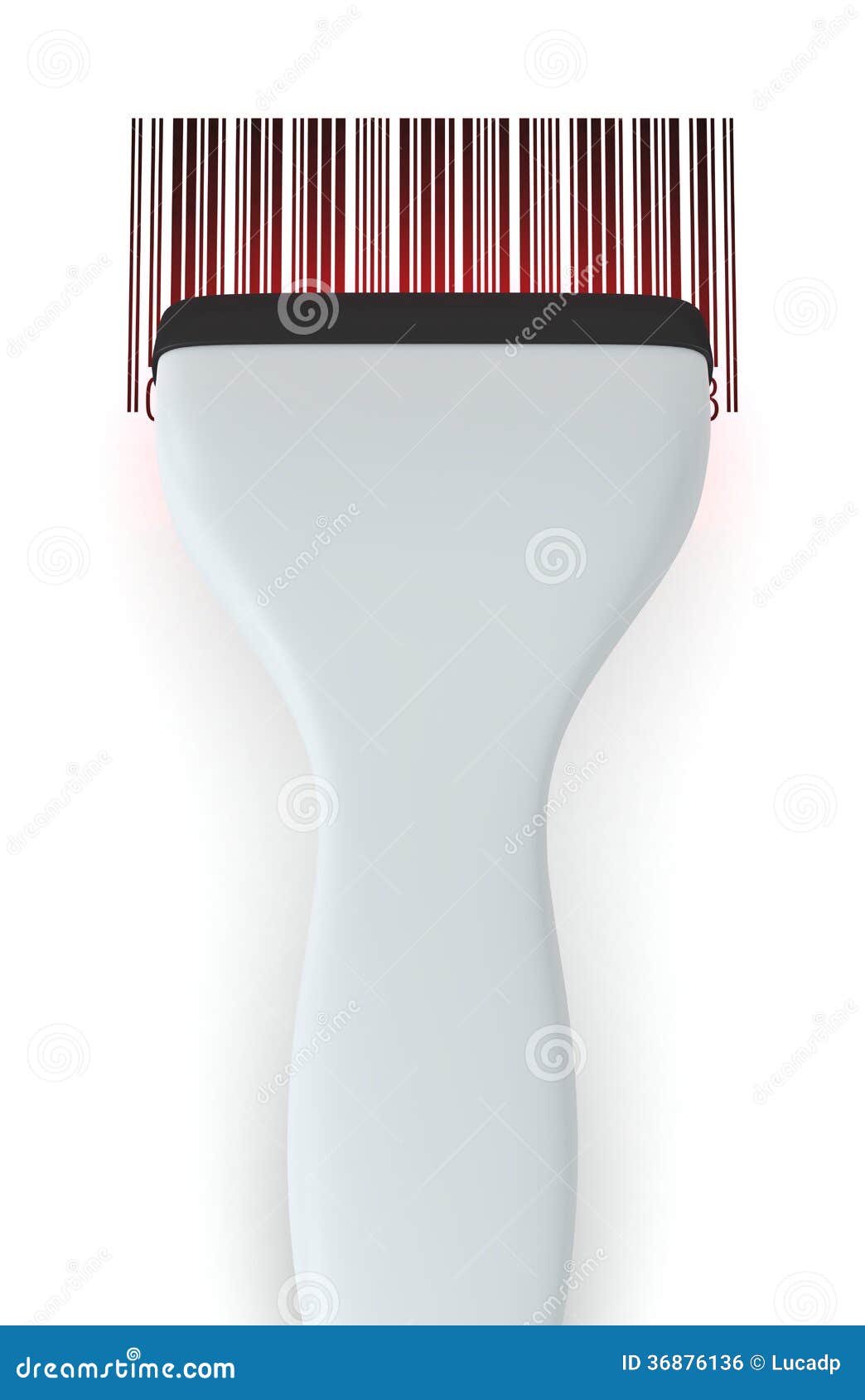 Barcode Reader Icon. Identification Tool Symbol - Vector. Basic RGB ...