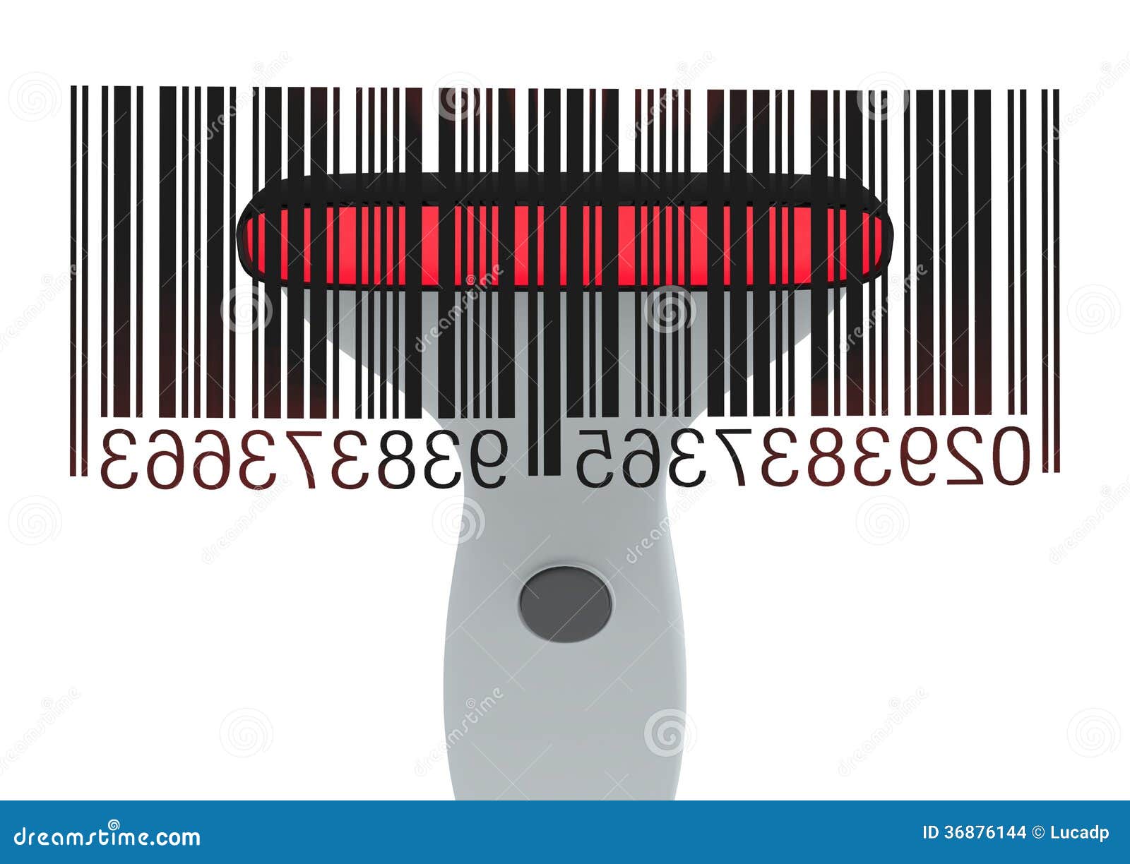 Barcode Reader Icon. Identification Tool Symbol - Vector. Basic RGB ...