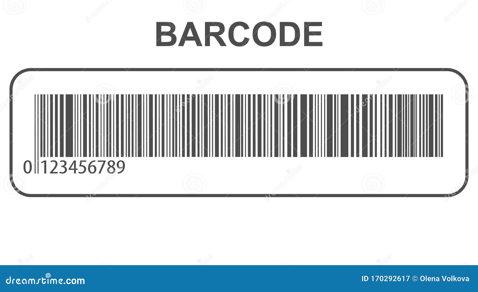 Barcode. Realistic Barcode Isolated on White Background. Vector ... Barcode. Realistic Barcode Isolated on White Background. Vector ...