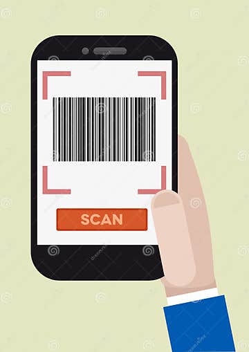 Barcode scan stock vector. Illustration of interface - 37484503