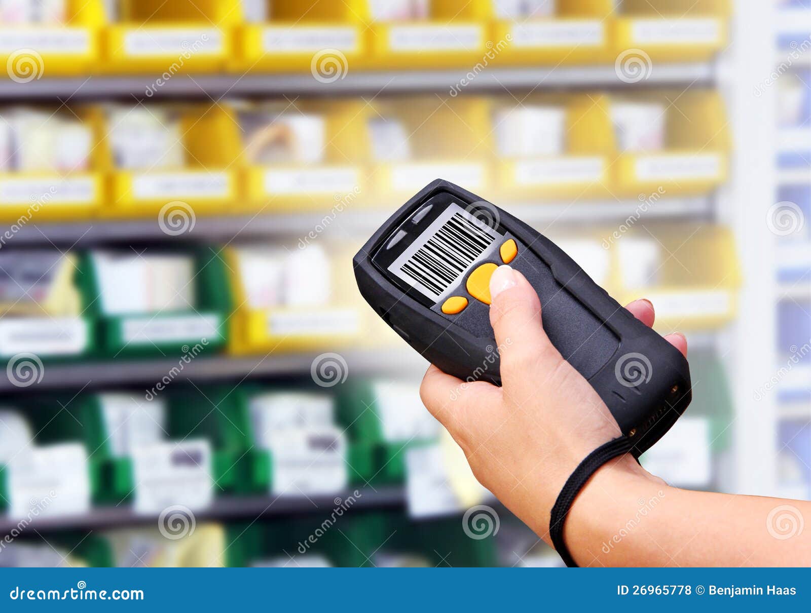 Barcode Scanner Stock Photography | CartoonDealer.com #26965778