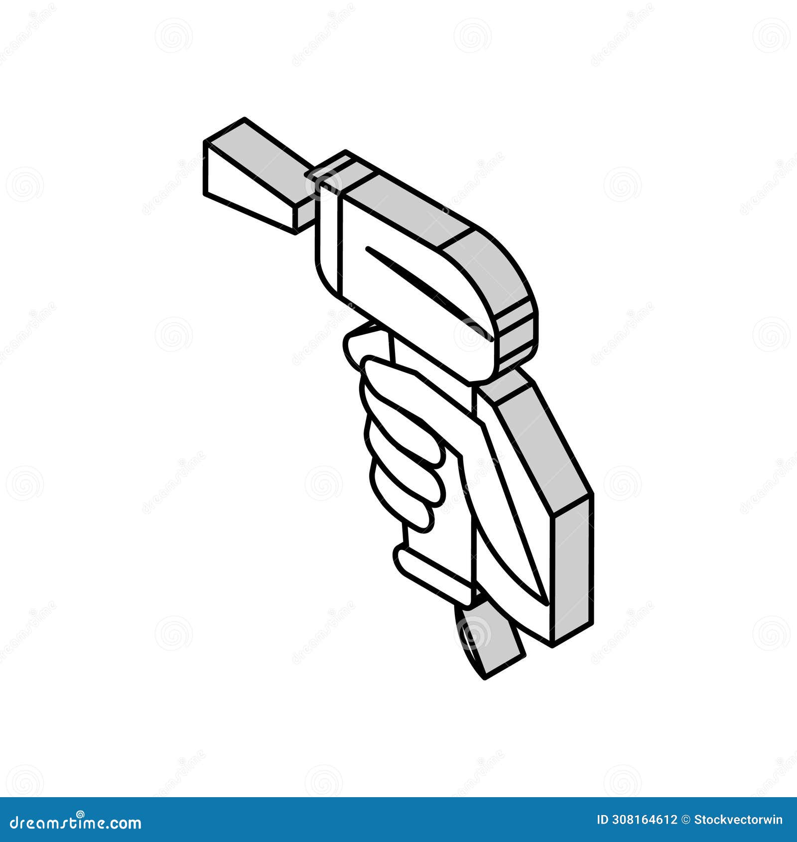 Barcode Scanner Color Icon Vector Flat Illustration Stock Vector ...