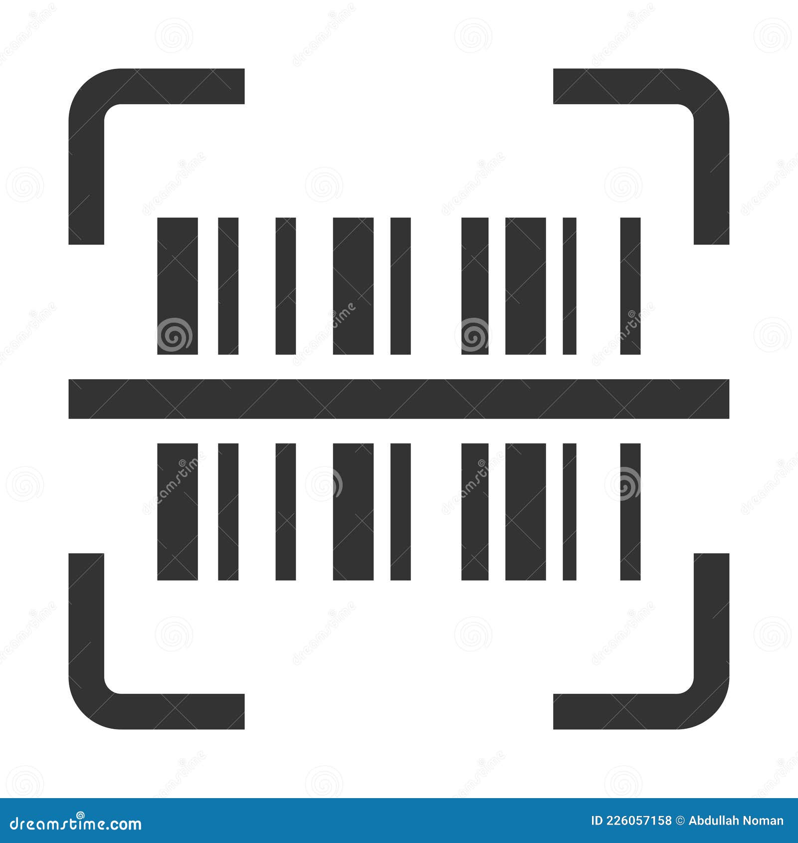 Barcode Scanner Icon Design Stock Vector - Illustration of data, scan ...