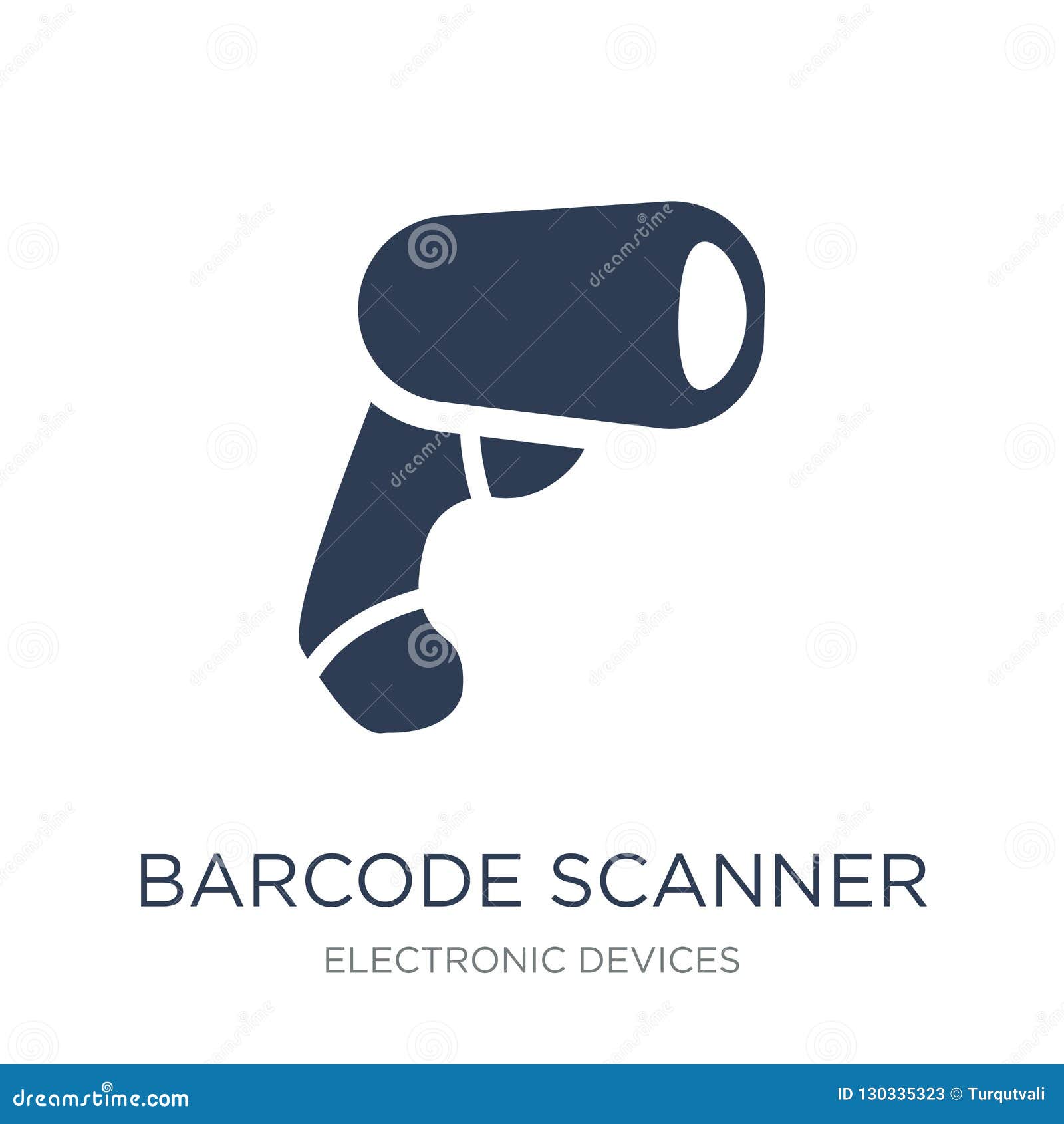 Barcode Scanner Icon. Trendy Flat Vector Barcode Scanner Icon on Stock ...