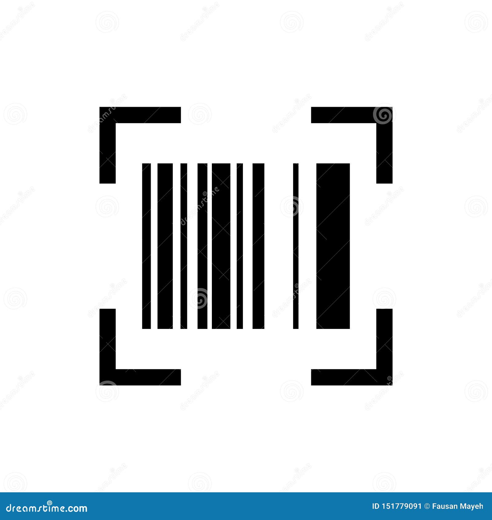 Barcode Scanner Icon Vector for Web and Mobile Platforms Stock Vector ...