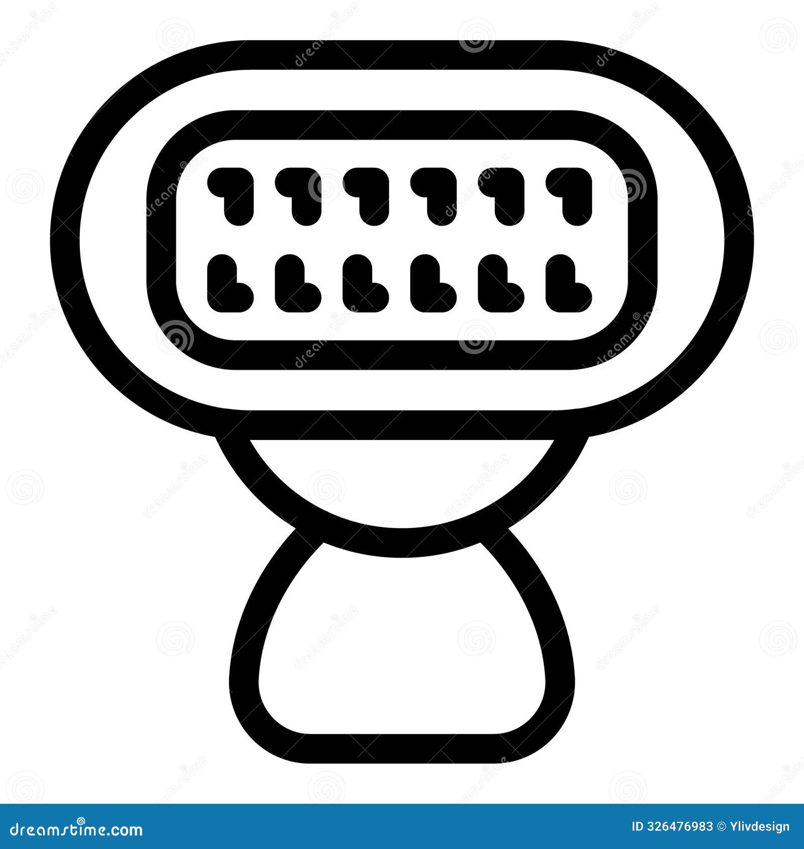Barcode Scanner Scanning Retail Product Code Icon Stock Vector ...