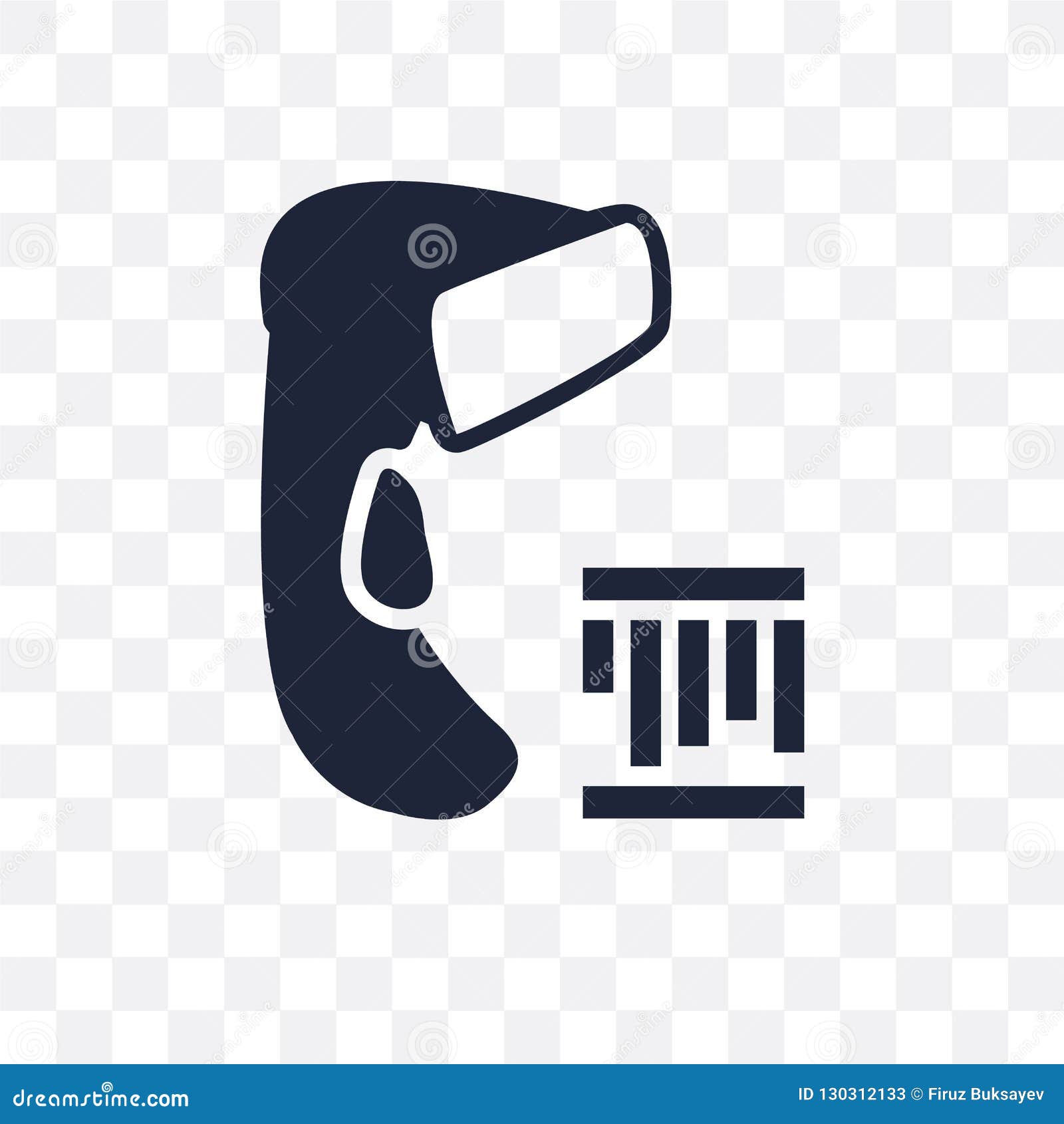 Barcode Scanner Transparent Icon. Barcode Scanner Symbol Design Stock ...