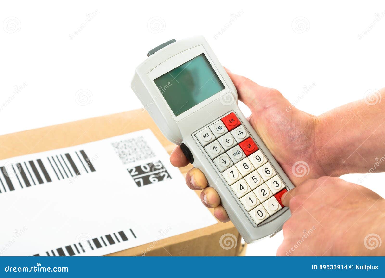 Barcode Scanning stock photo. Image of horizontal, detail - 89533914