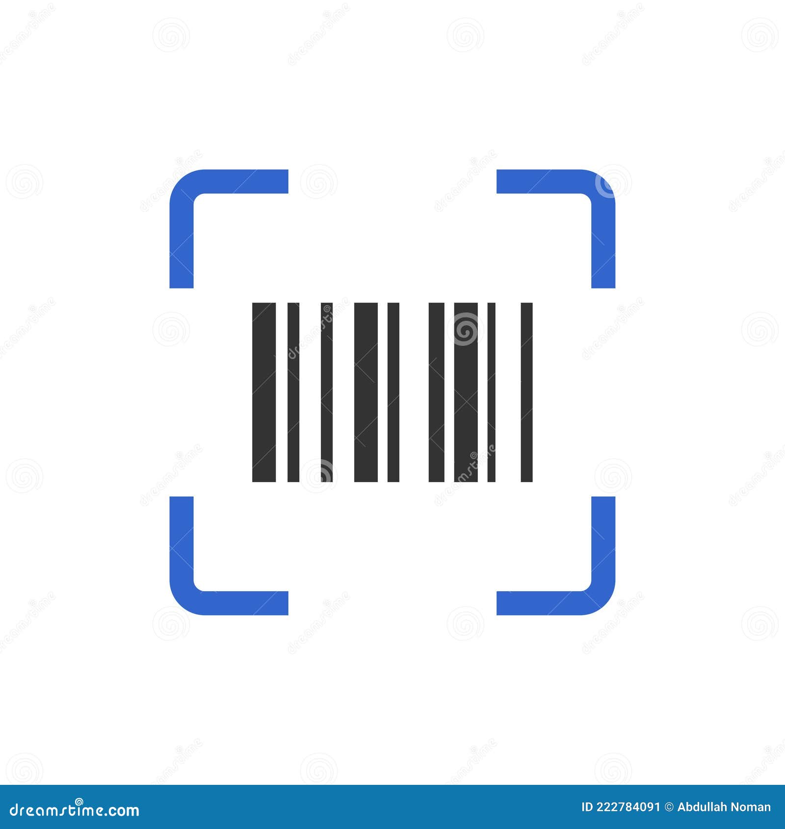 Barcode Scanning Icon Design Stock Vector - Illustration of hand ...