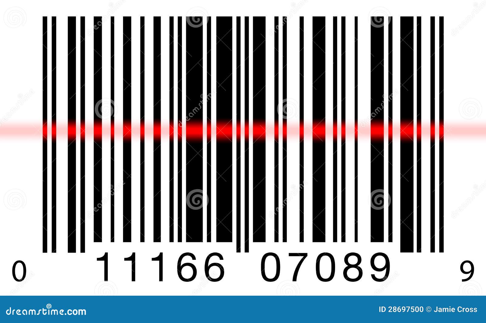 Barcode Scanning On White Royalty-Free Stock Image | CartoonDealer.com ...