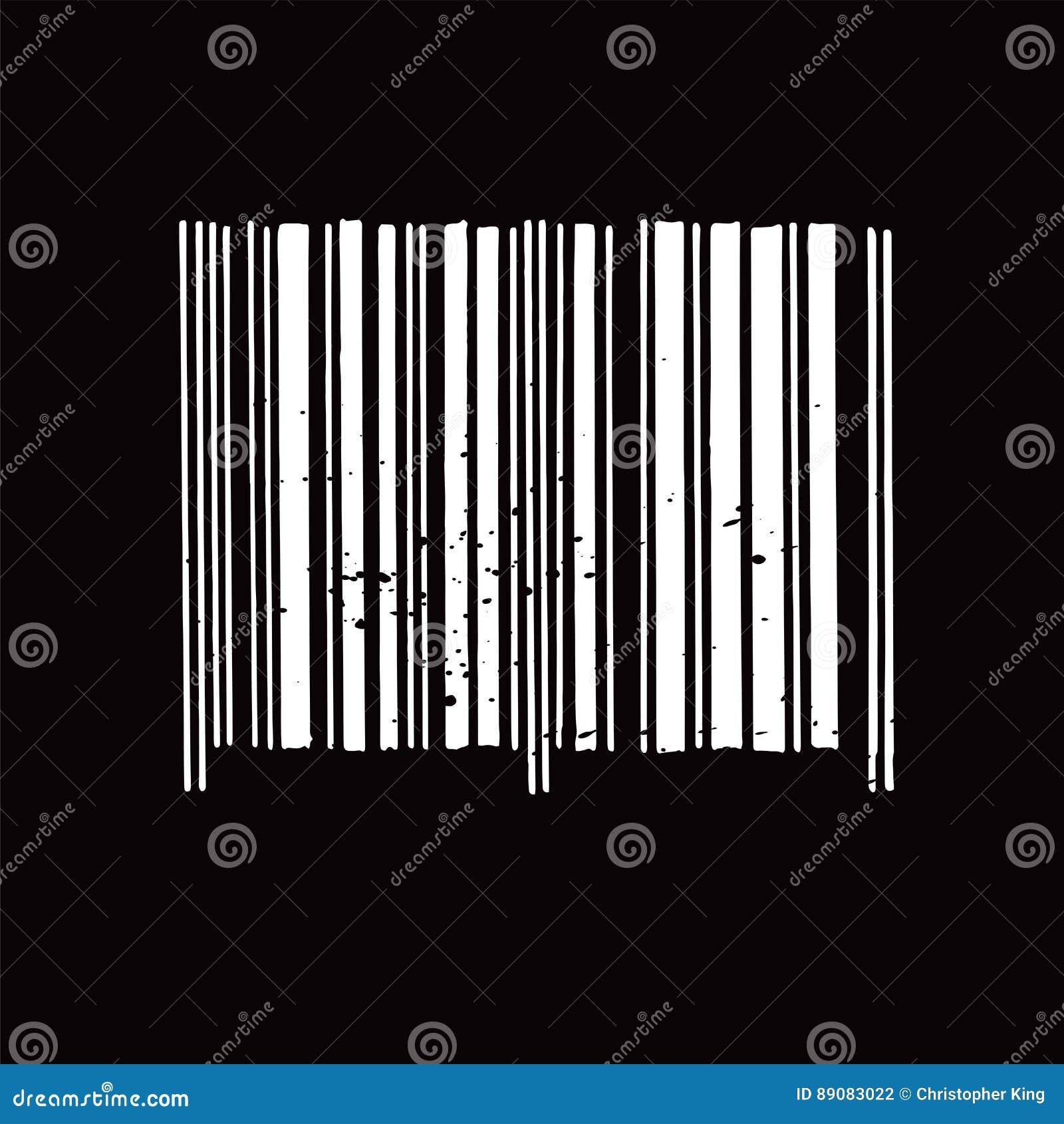 Barcode stock vector. Illustration of hand, information - 89083022