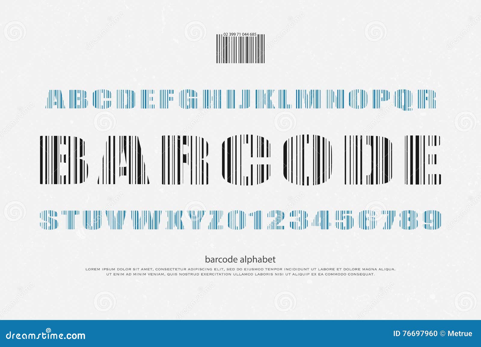 Barcode stock illustration. Illustration of character - 76697960
