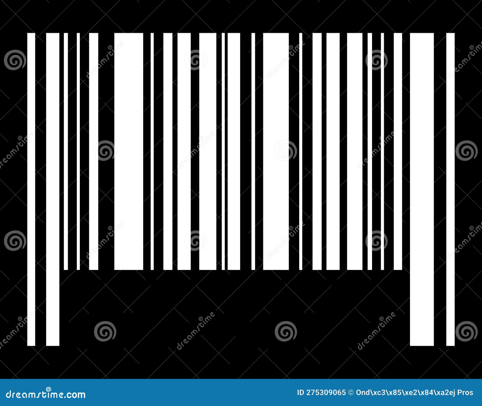 Barcode Vector Icon. Bar Code for Web Flat Design Stock Vector ...