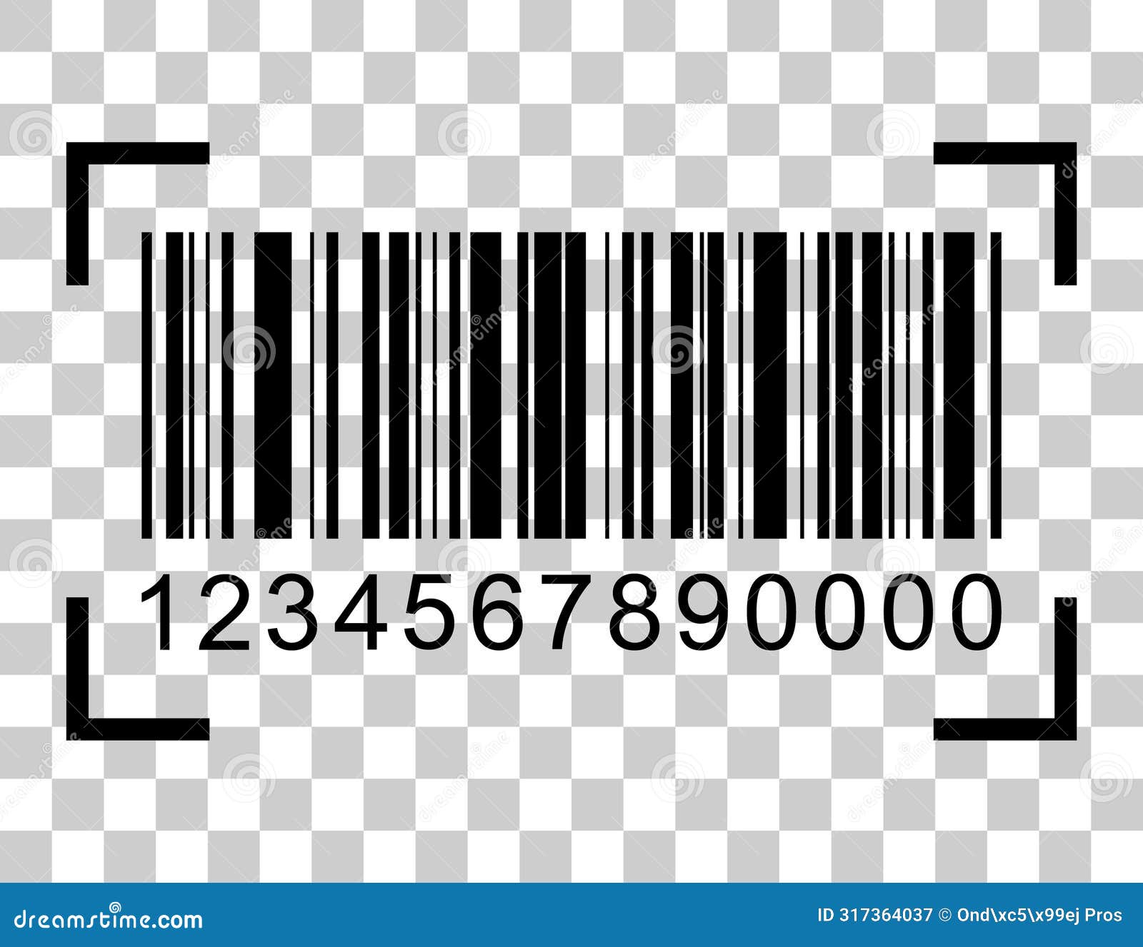 Barcode Vector Icon. Bar Code for Web Flat Design Stock Illustration ...