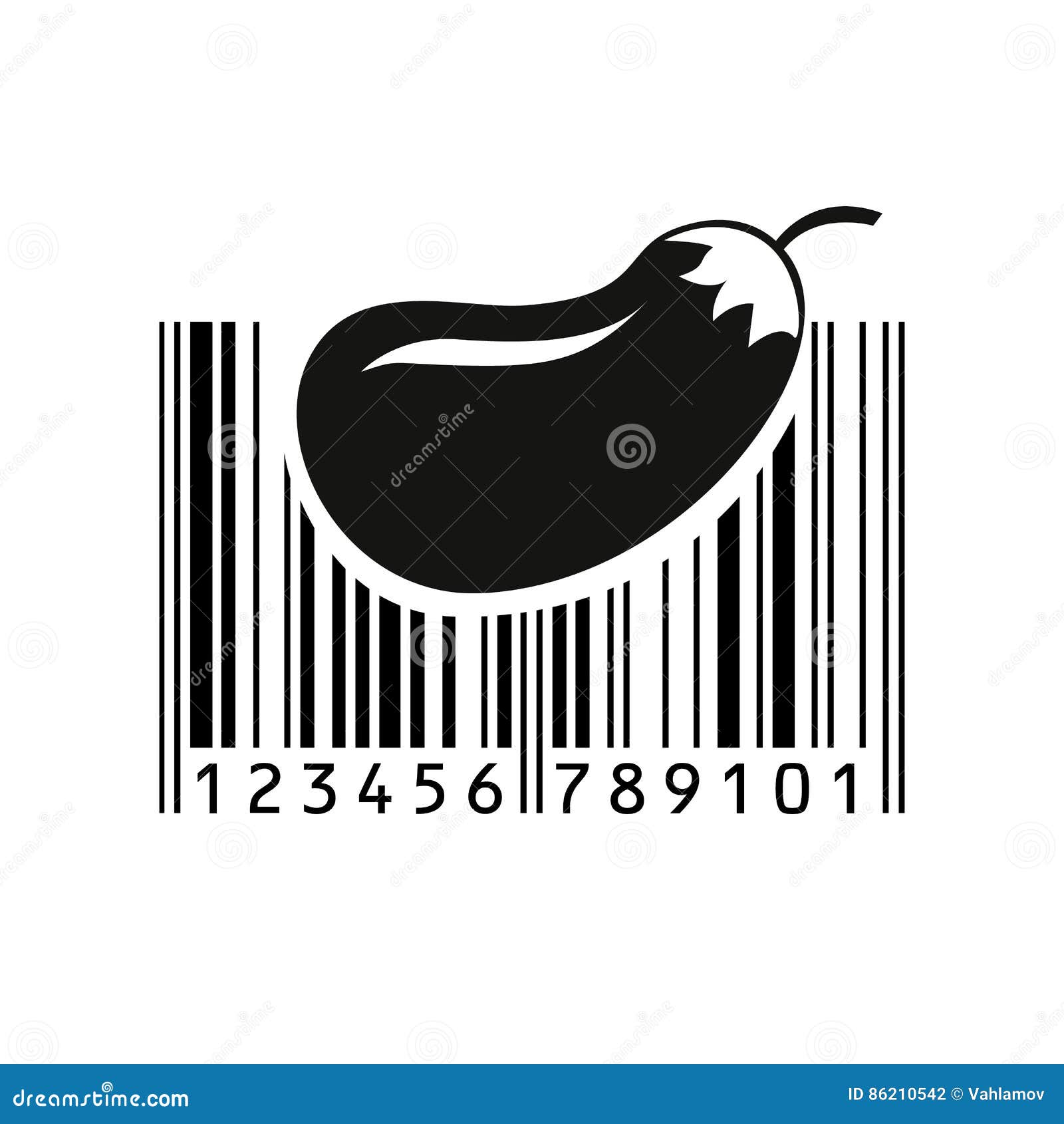 Barcode. Vector Illustration. Stock Vector - Illustration of business ...