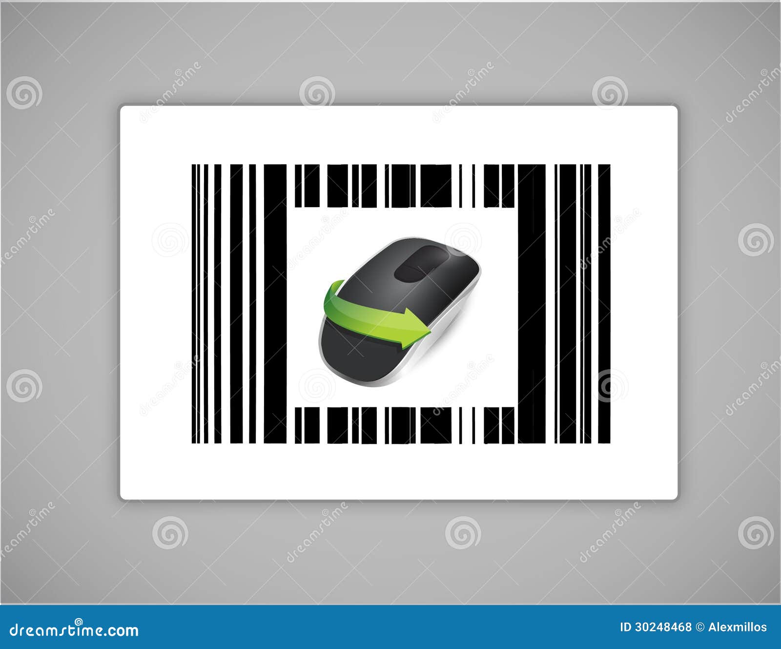 Computer Barcode Icon Outline Vector. Code Scanner | CartoonDealer.com ...