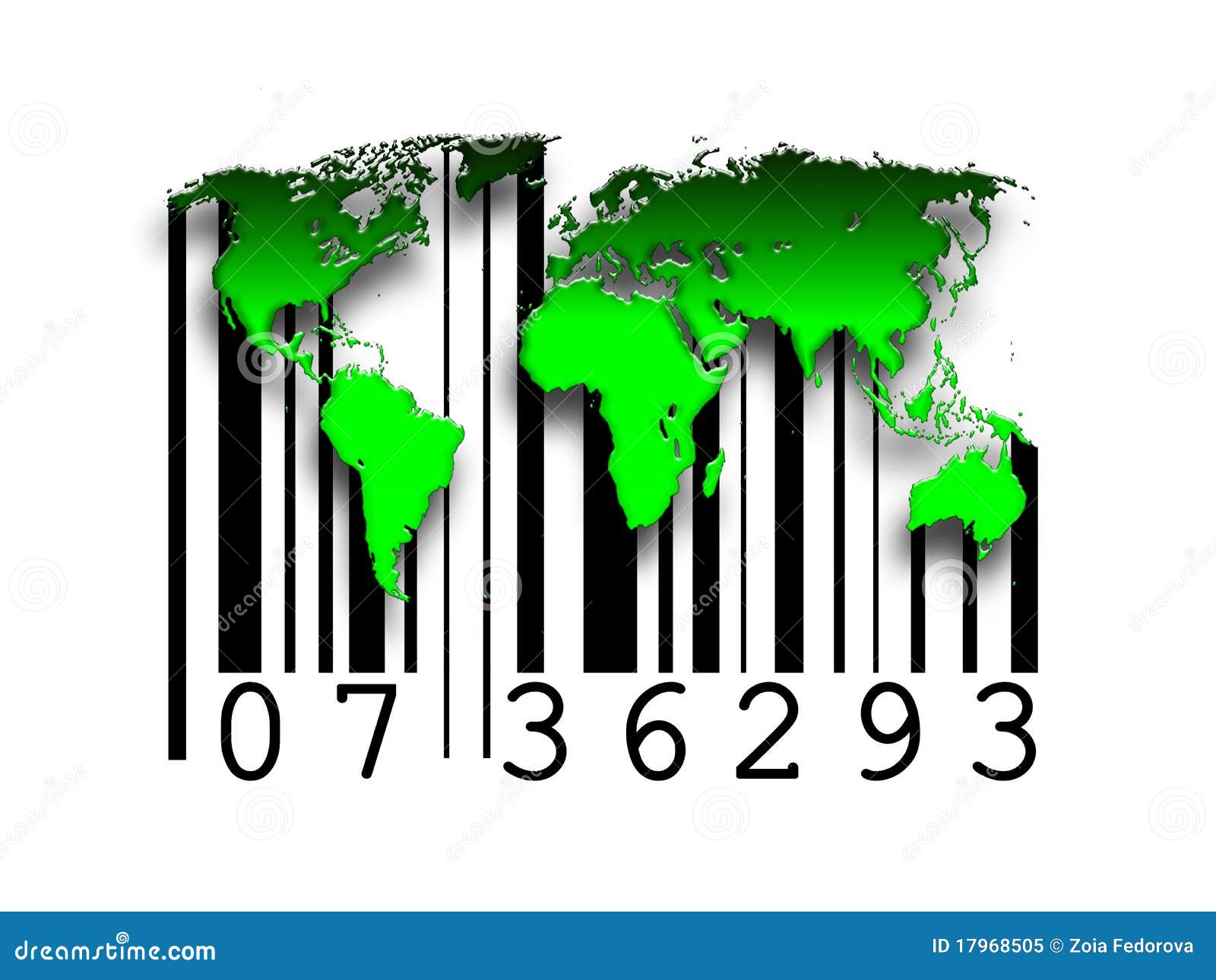 Barcode world maps stock illustration. Illustration of pattern - 17968505