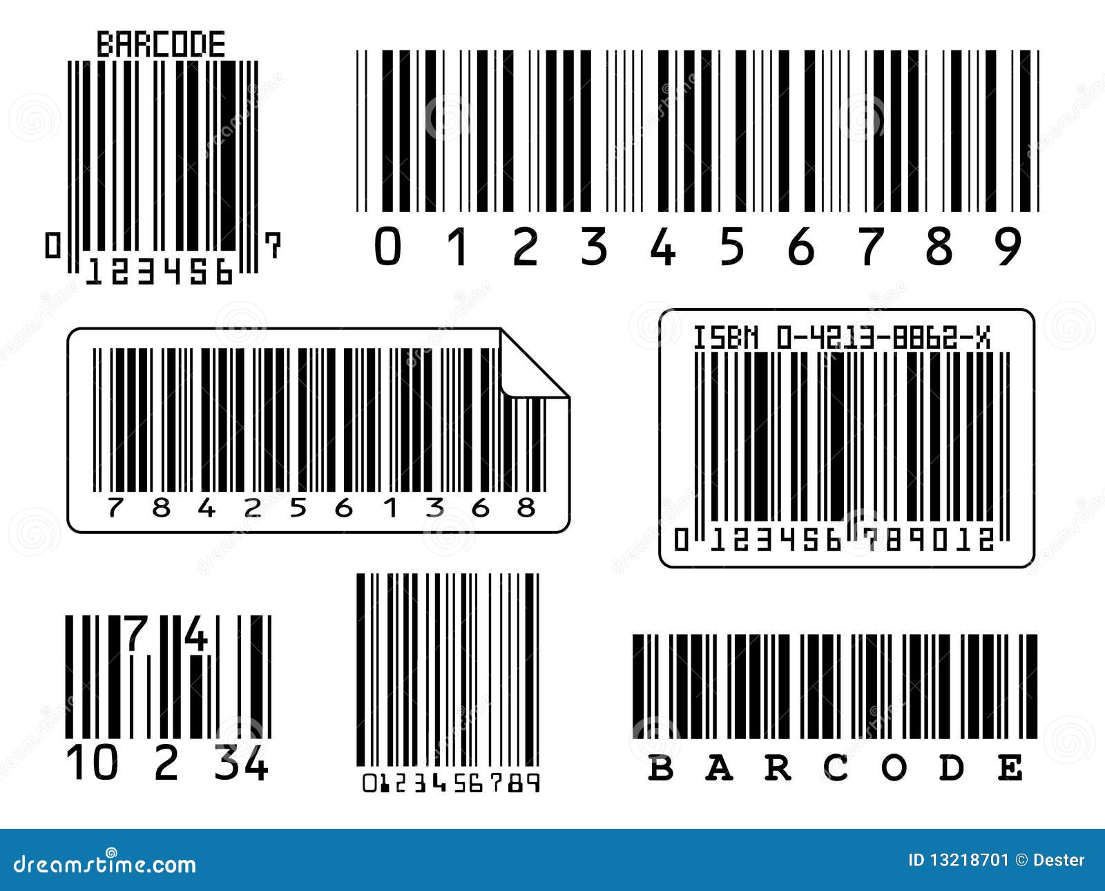 Barcodes Royalty-Free Stock Photography | CartoonDealer.com #13218701