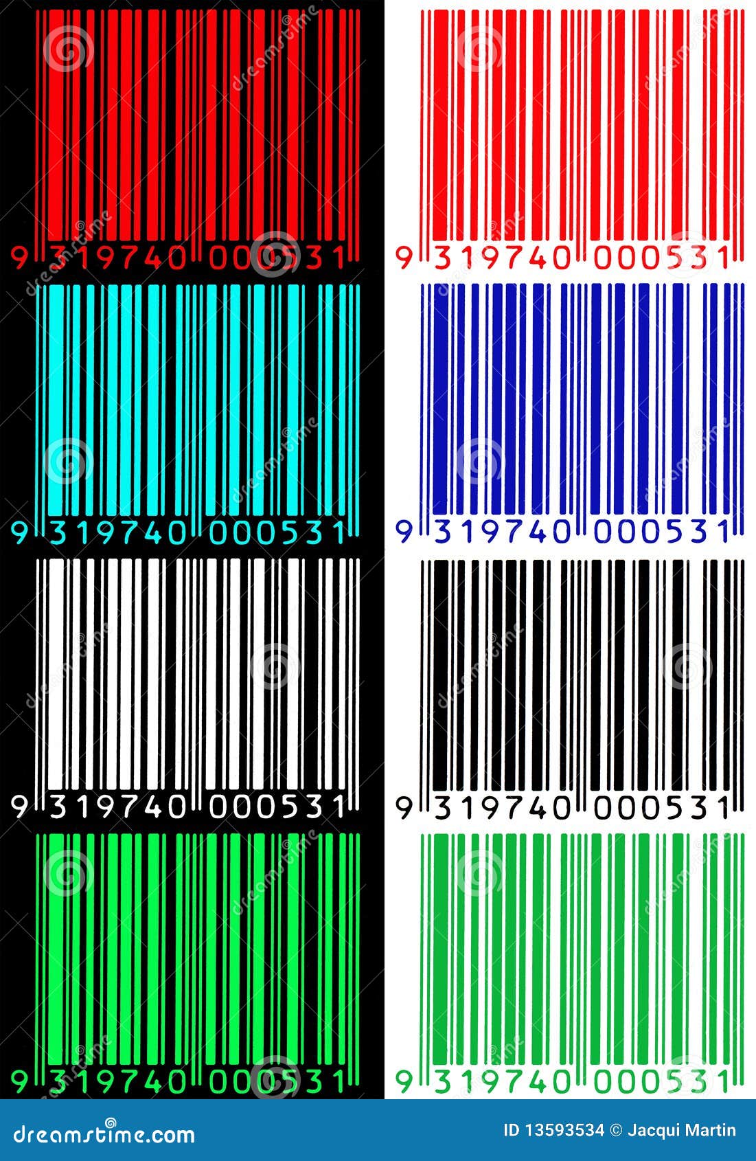 Barcodes stock illustration. Illustration of register - 13593534