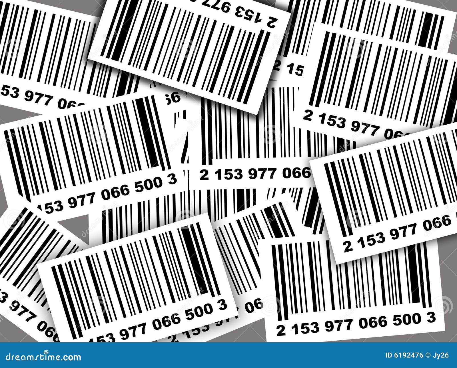 Barcode Tags Over White, Identification Label, Retail Concept Stock ...