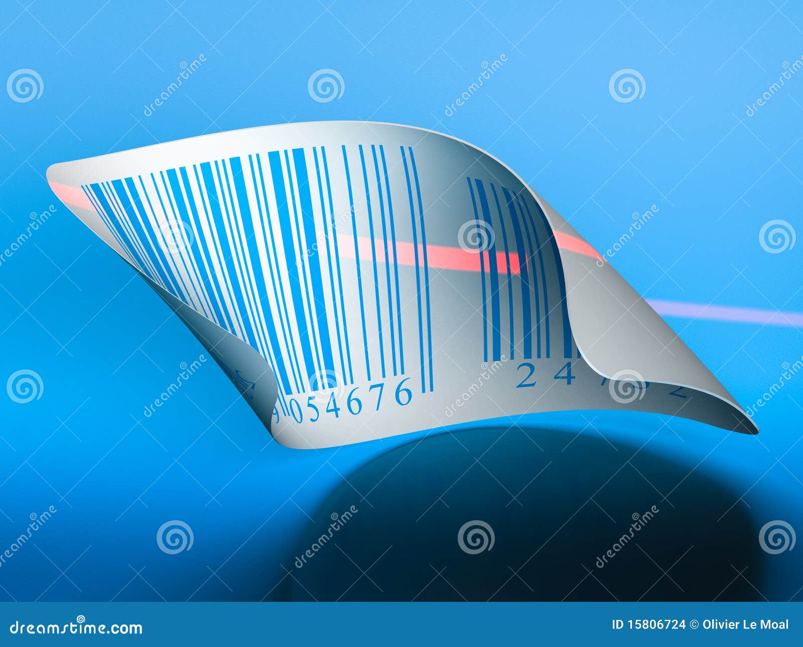 Barcodes sticker label stock illustration. Illustration of laser - 15806724