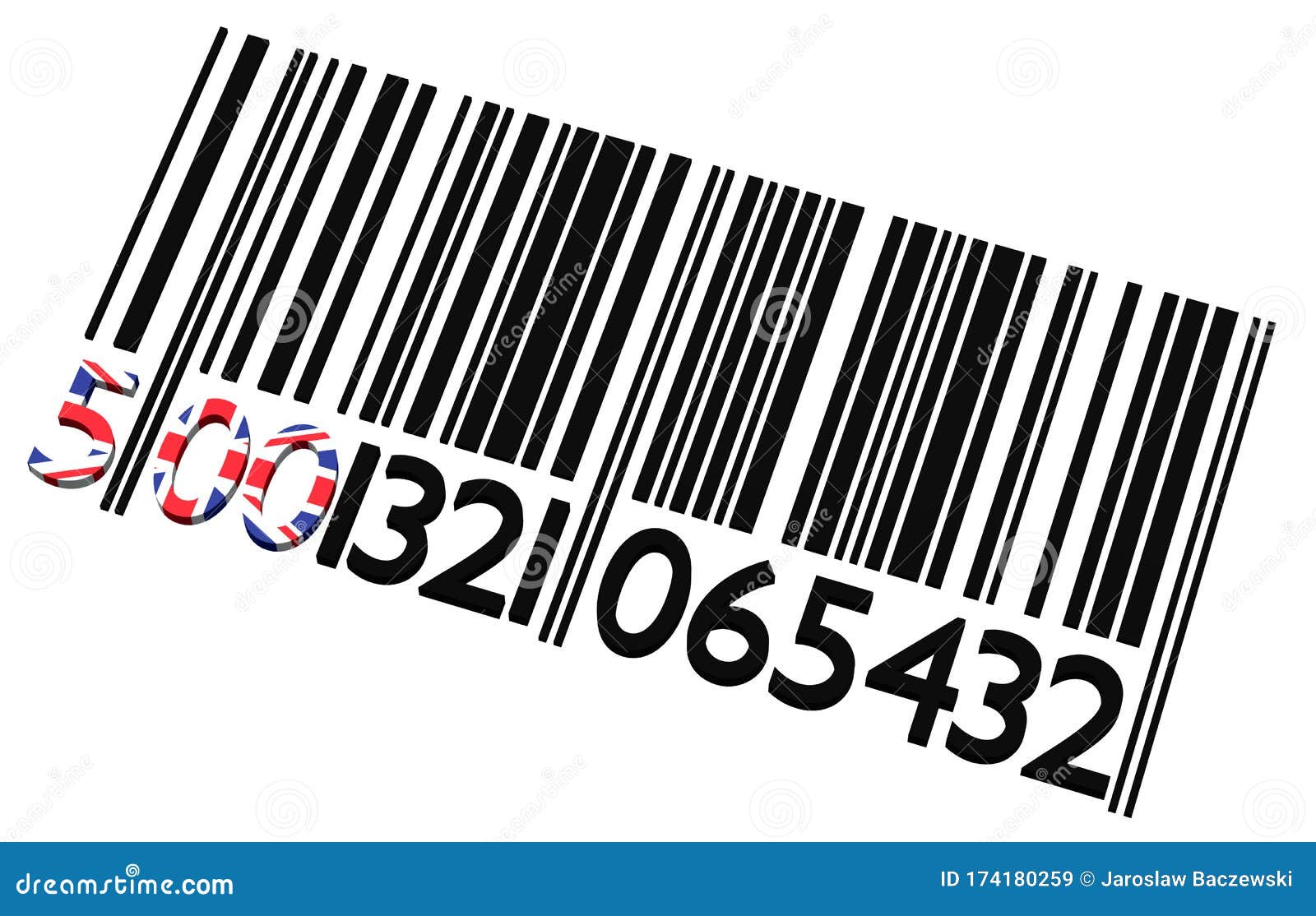 BarCodeUK stock illustration. Illustration of band, print - 174180259