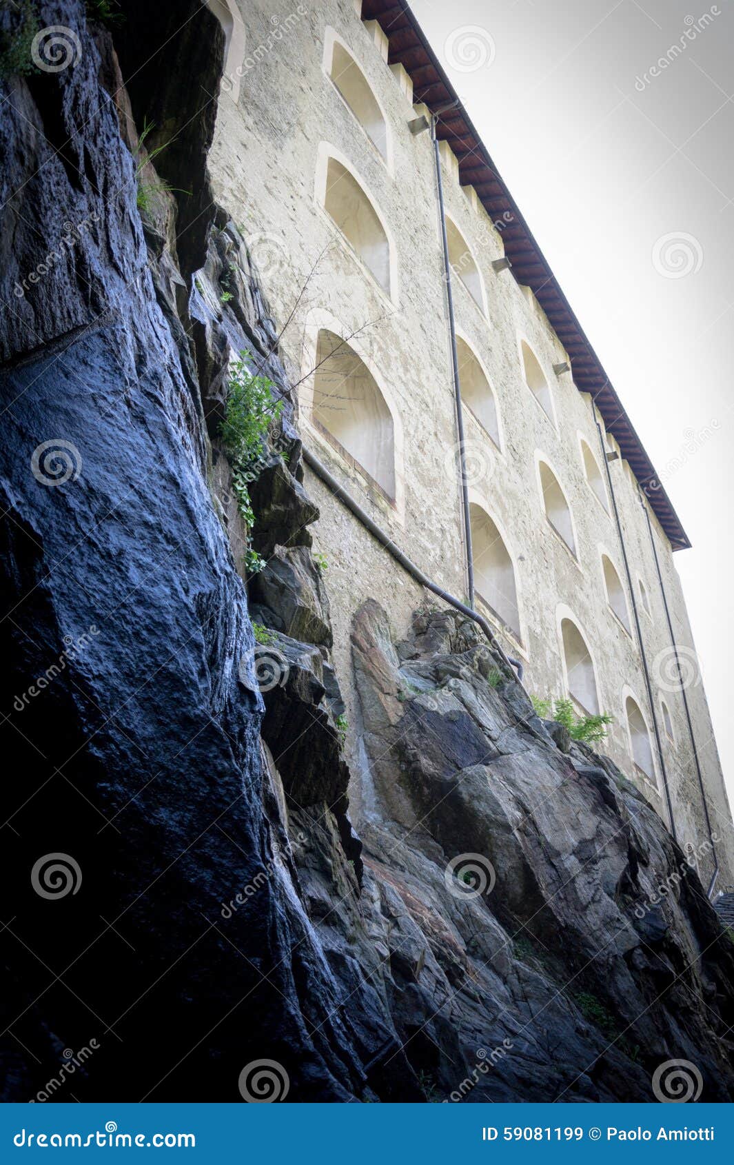 Bard stock image. Image of fortress, aosta, fort, italy - 59081199