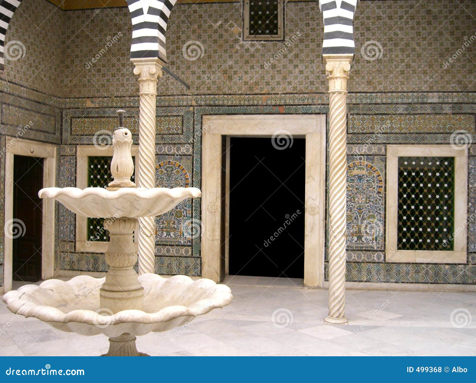 Bardo Museum Indoor Staircase, Modern Architecture, Travel Tunisia ...