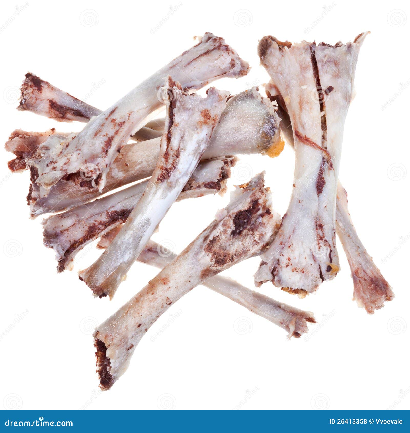 Bare chicken bones stock photo. Image of background, pile - 26413358