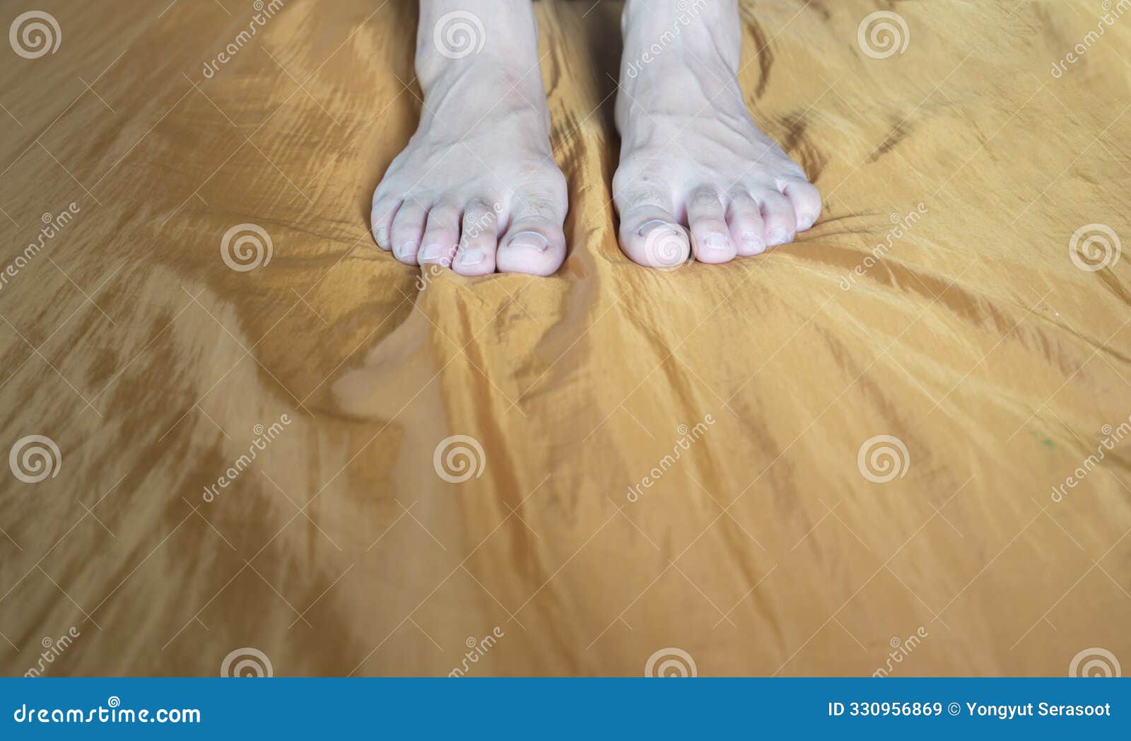Bare feet on the floor stock image. Image of heels, human - 330956869