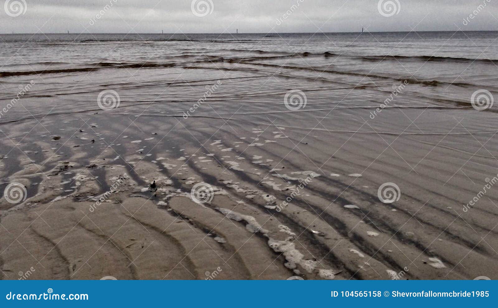 Ripples in the Sea stock photo. Image of light, rippling - 104565158