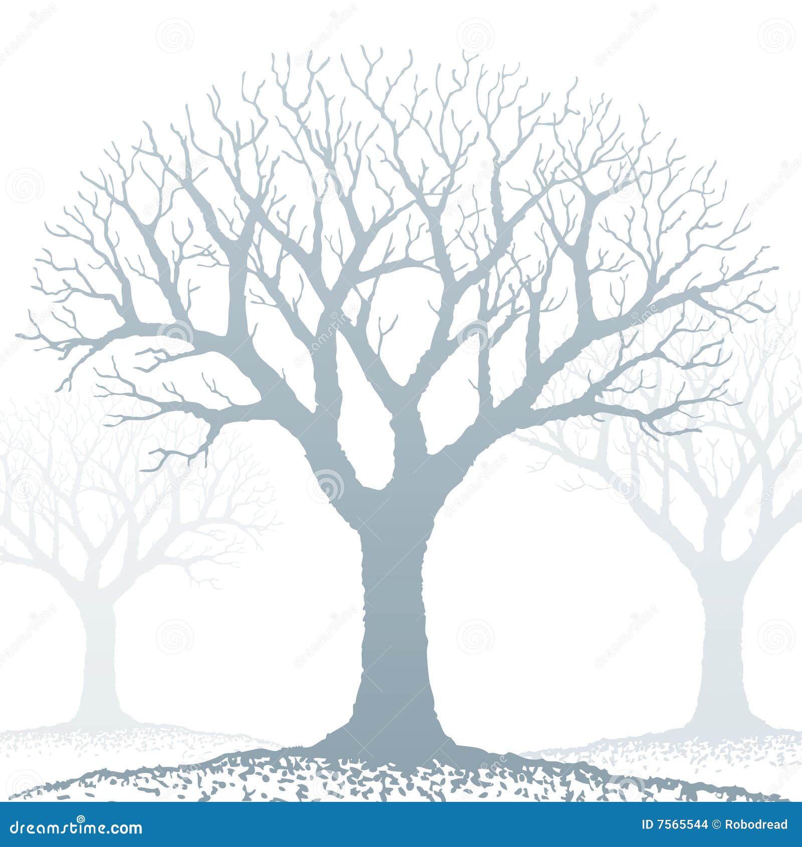 Old Bare Tree Comic Cartoon Stock Photo | CartoonDealer.com #52935414