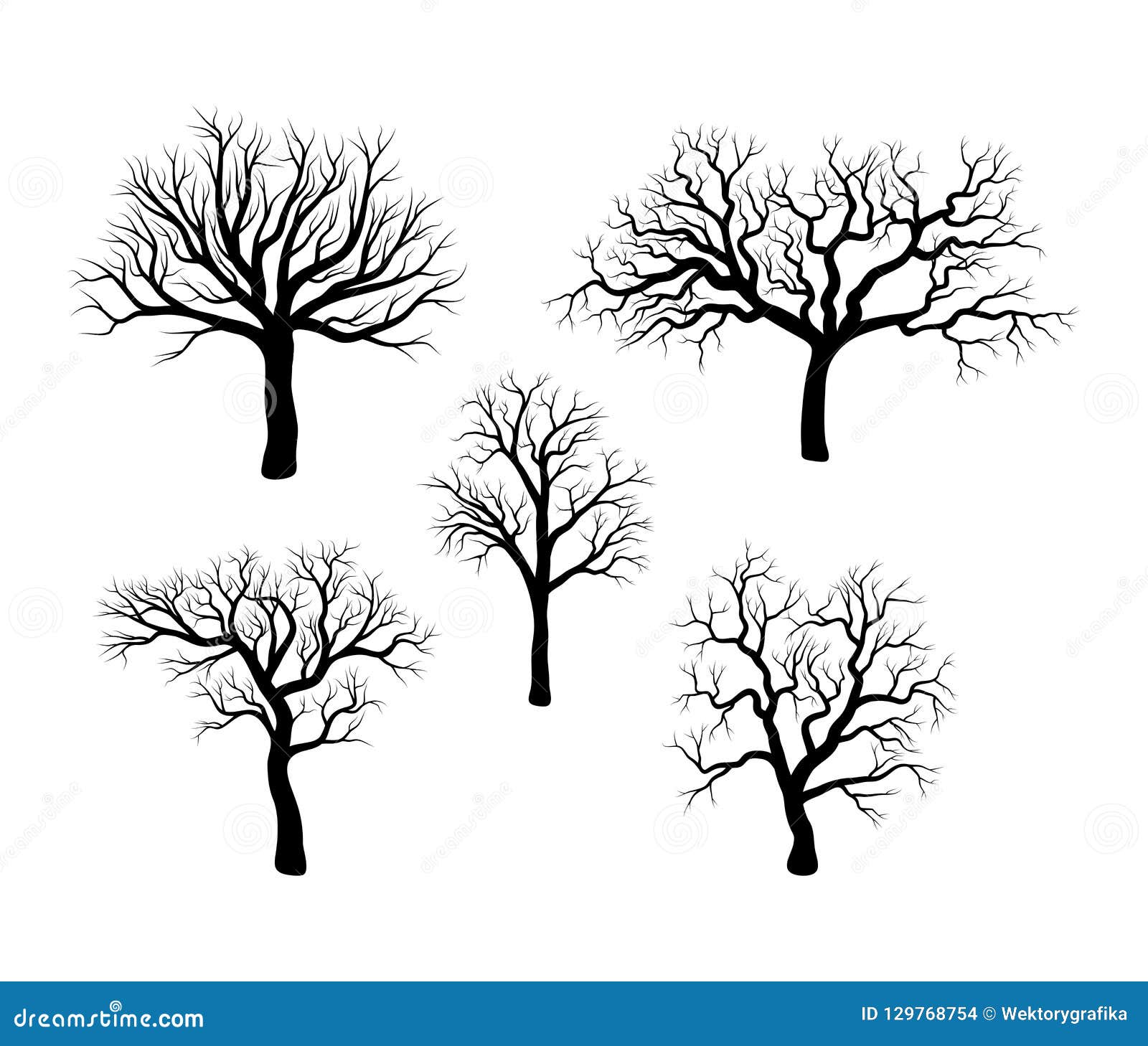 Old Bare Tree Comic Cartoon Stock Photo | CartoonDealer.com #52935414