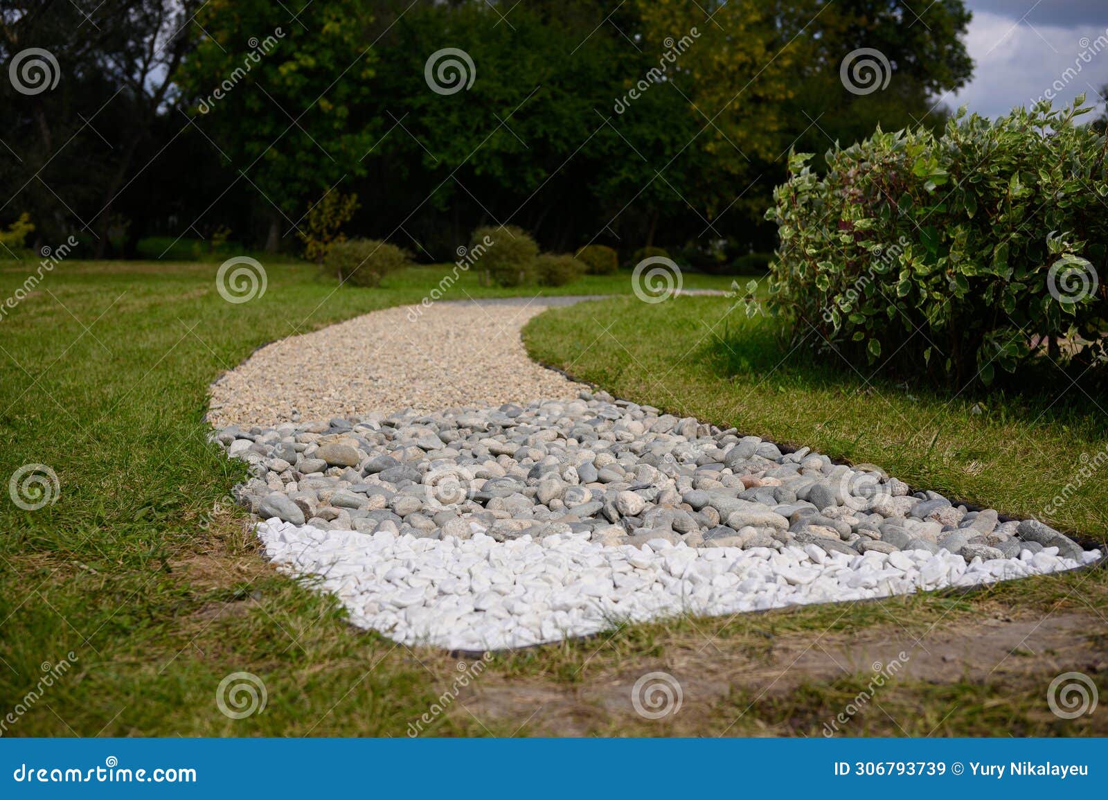 Barefoot Path,with Tactile Eco Elements with Different Textures in Park ...