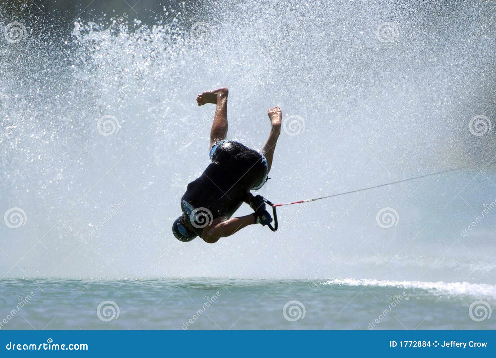 Barefoot skiing 04 stock photo. Image of extreme, wake - 1772884