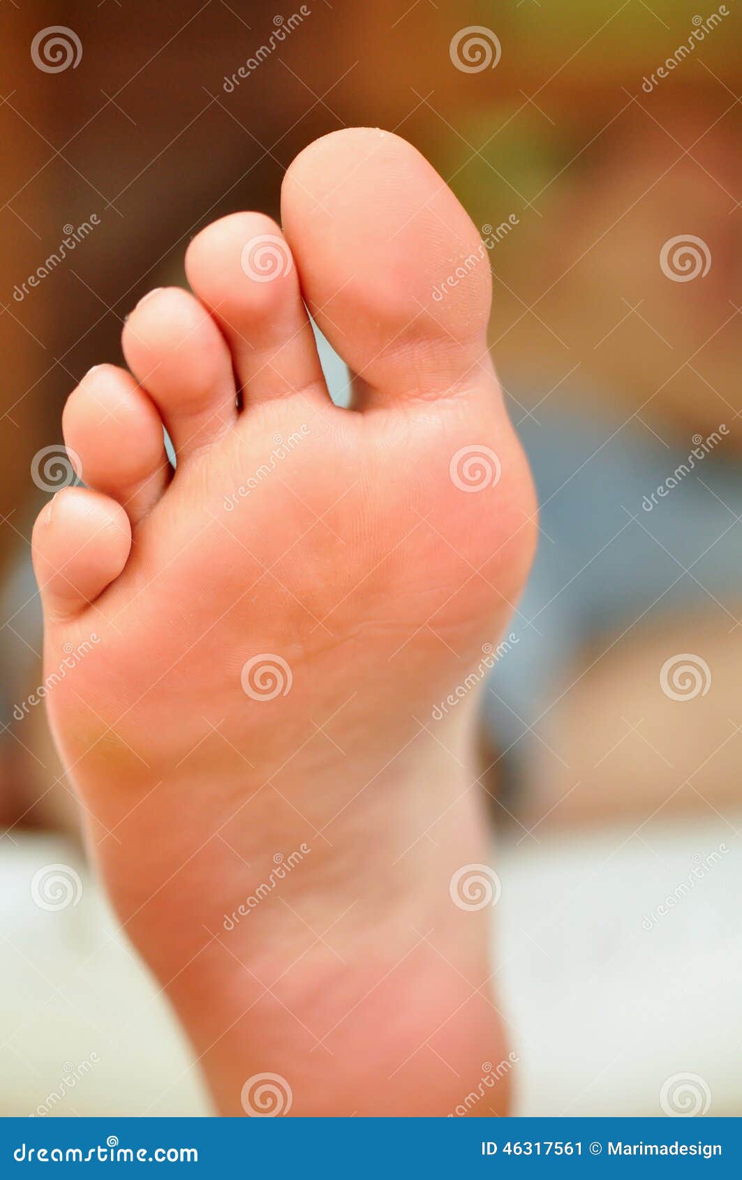 Barefoot stock image. Image of relaxation, silence, energy - 46317561