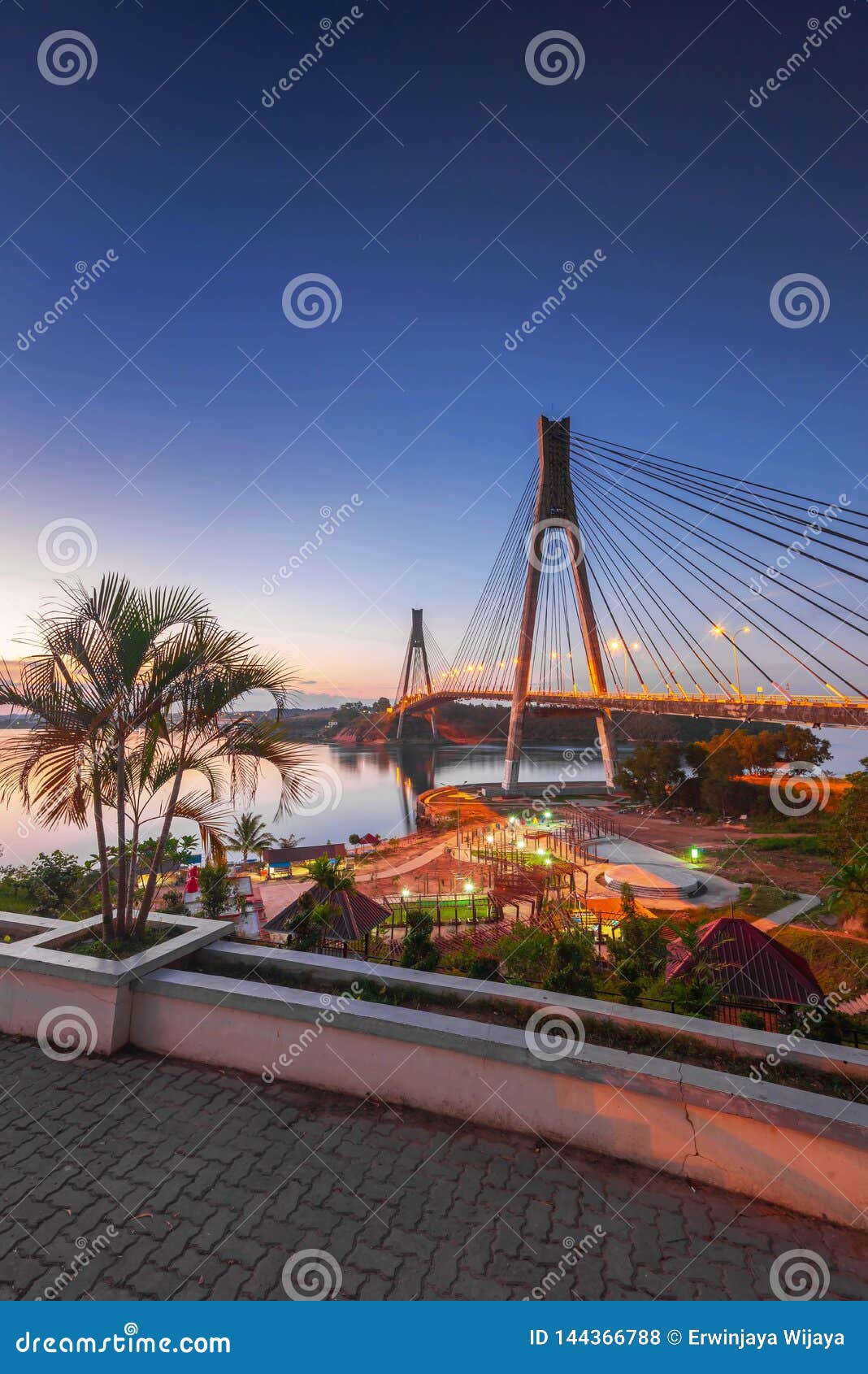Barelang Batam Bridge Wonderful Indonesia Stock Photo - Image of beauty ...