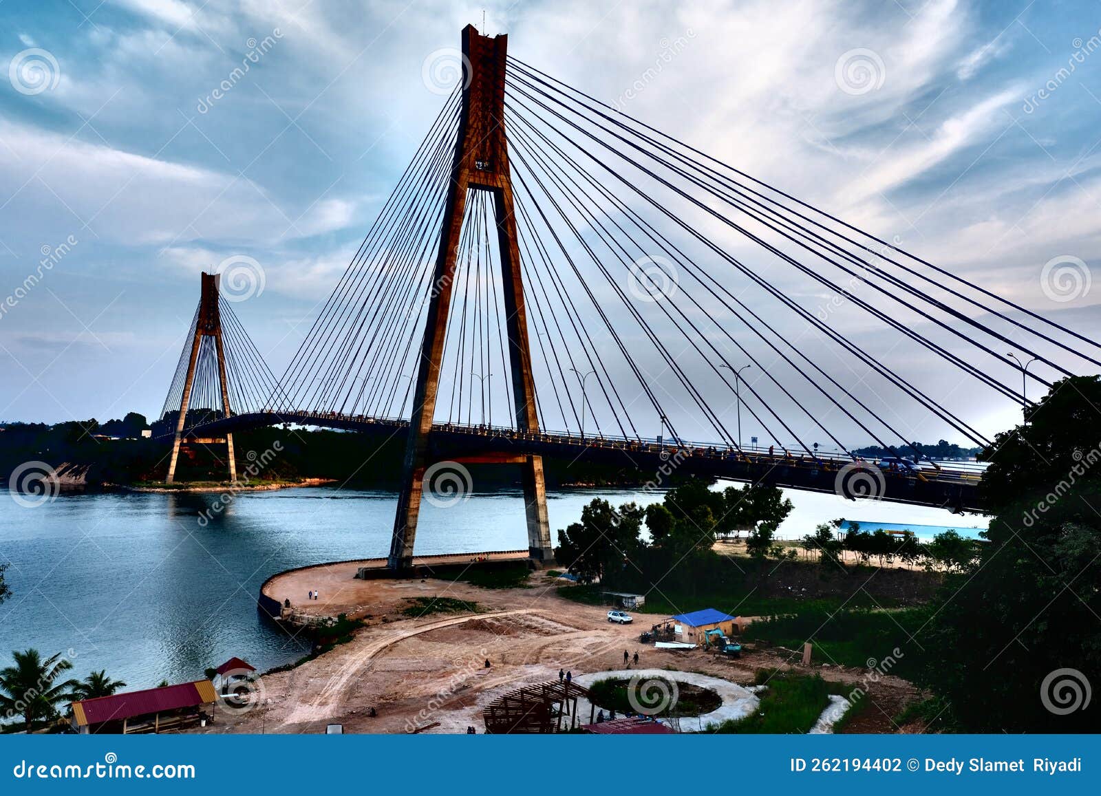 Barelang Bridge of Batam, Indonesia Stock Photo - Image of batam, barr ...