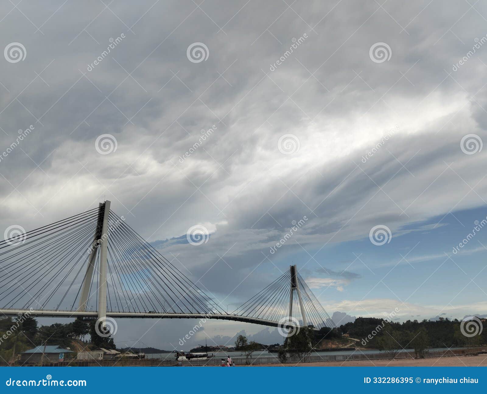 Barelang Bridge, Batam, Indonesia Stock Image - Image of batam, bridge ...