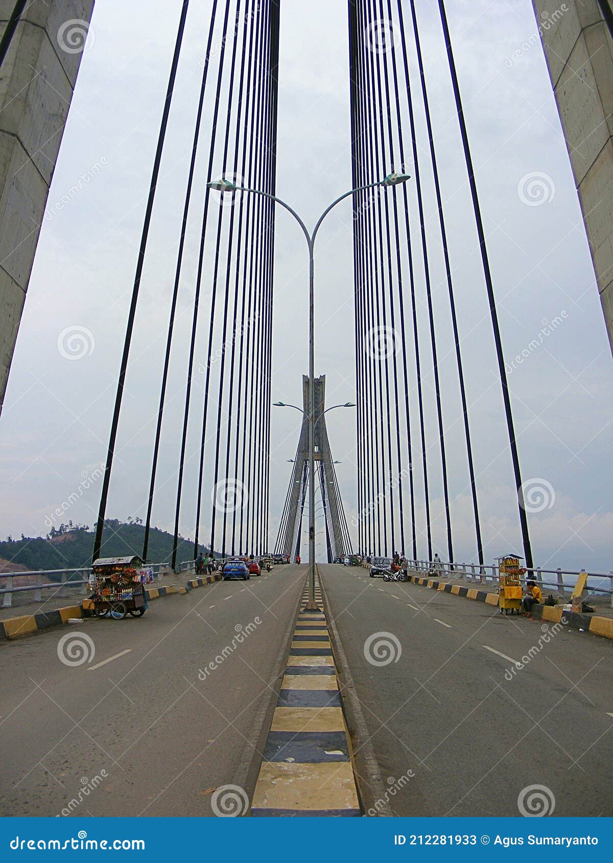 Barelang Bridge in the Batam, Riau Islands Editorial Stock Photo ...