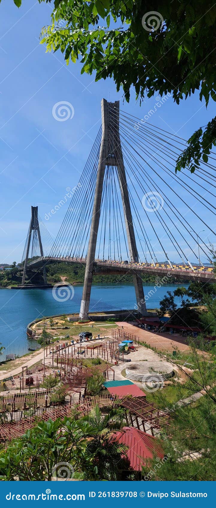 Barelang Bridges editorial stock photo. Image of bridge - 261839708