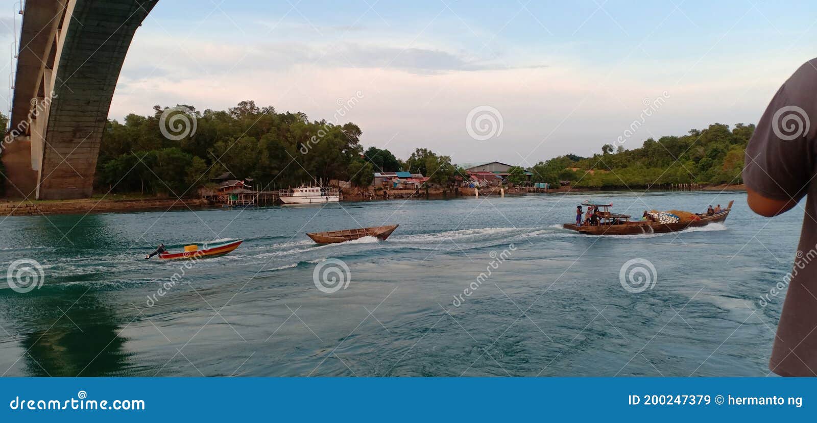 Barelang nature view editorial stock image. Image of water - 200247379