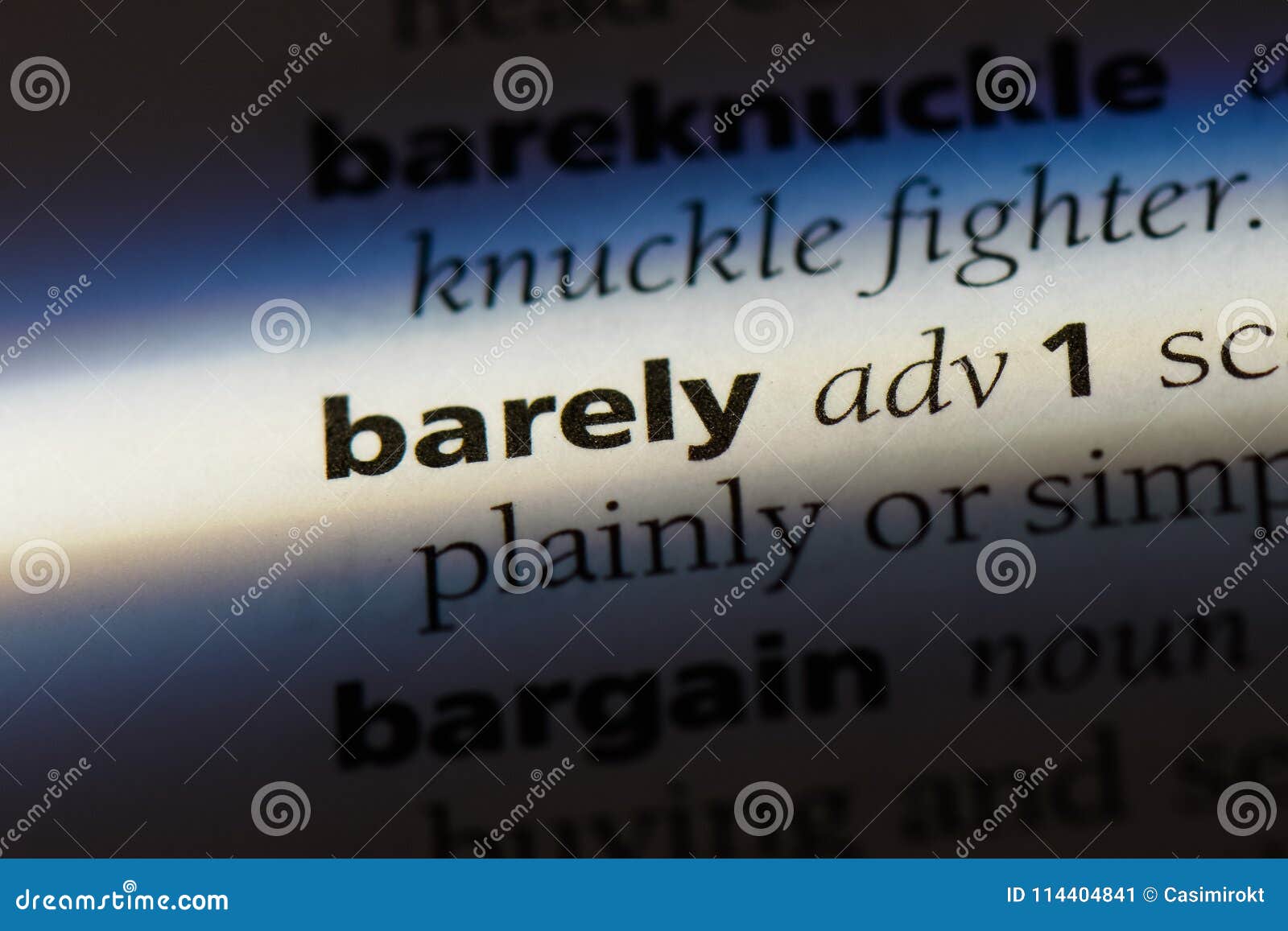 Barely Photos Stock - Téléchargez 1,326 Photos libres de droits