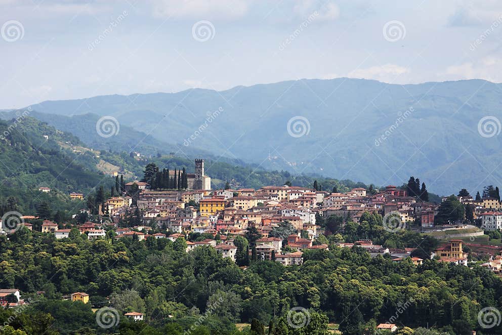 Barga stock photo. Image of picturesque, mountain, tuscany - 20227634