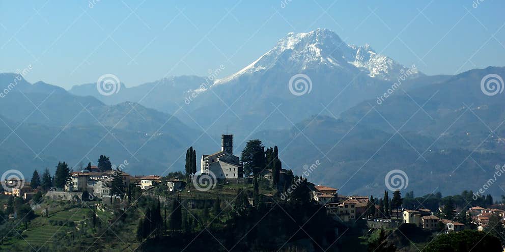 Barga stock photo. Image of medieval, landscape, italy - 43449666