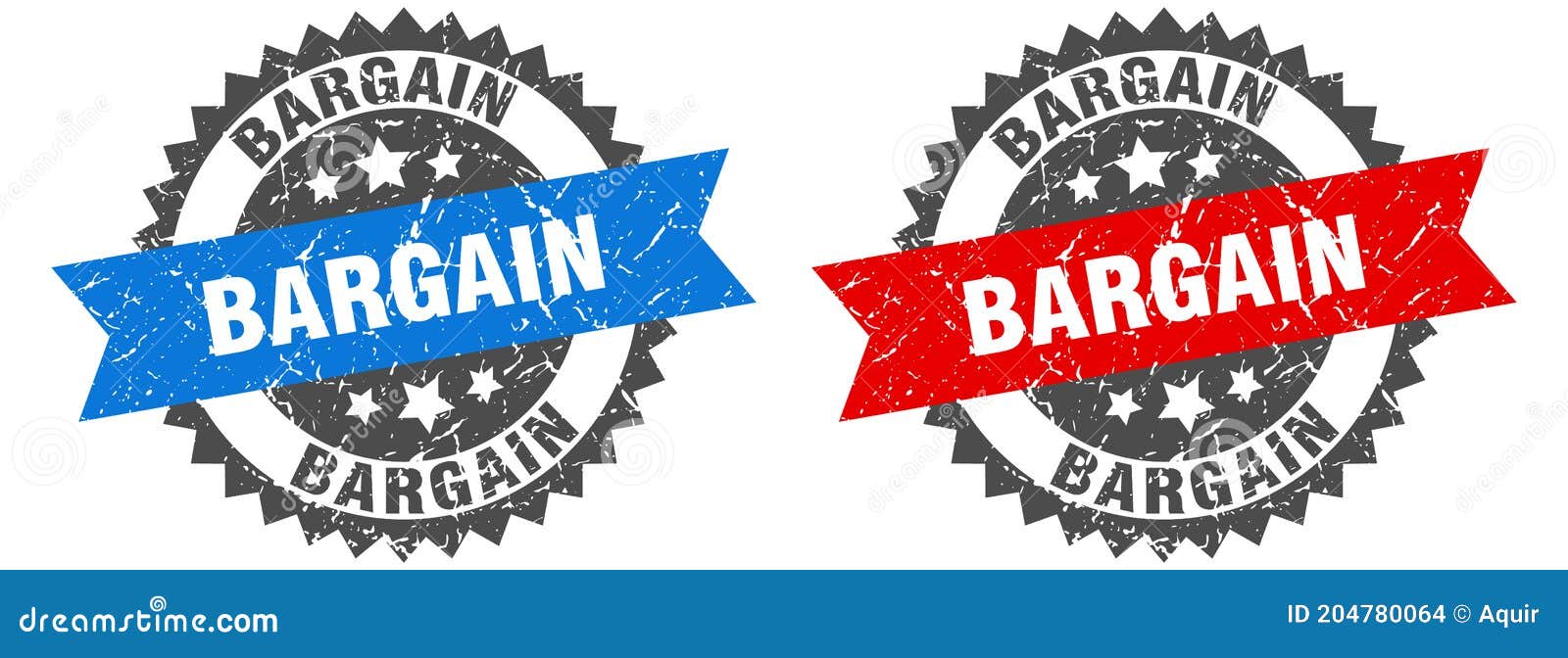 Bargain Band Sign. Bargain Grunge Stamp Set Stock Vector - Illustration ...