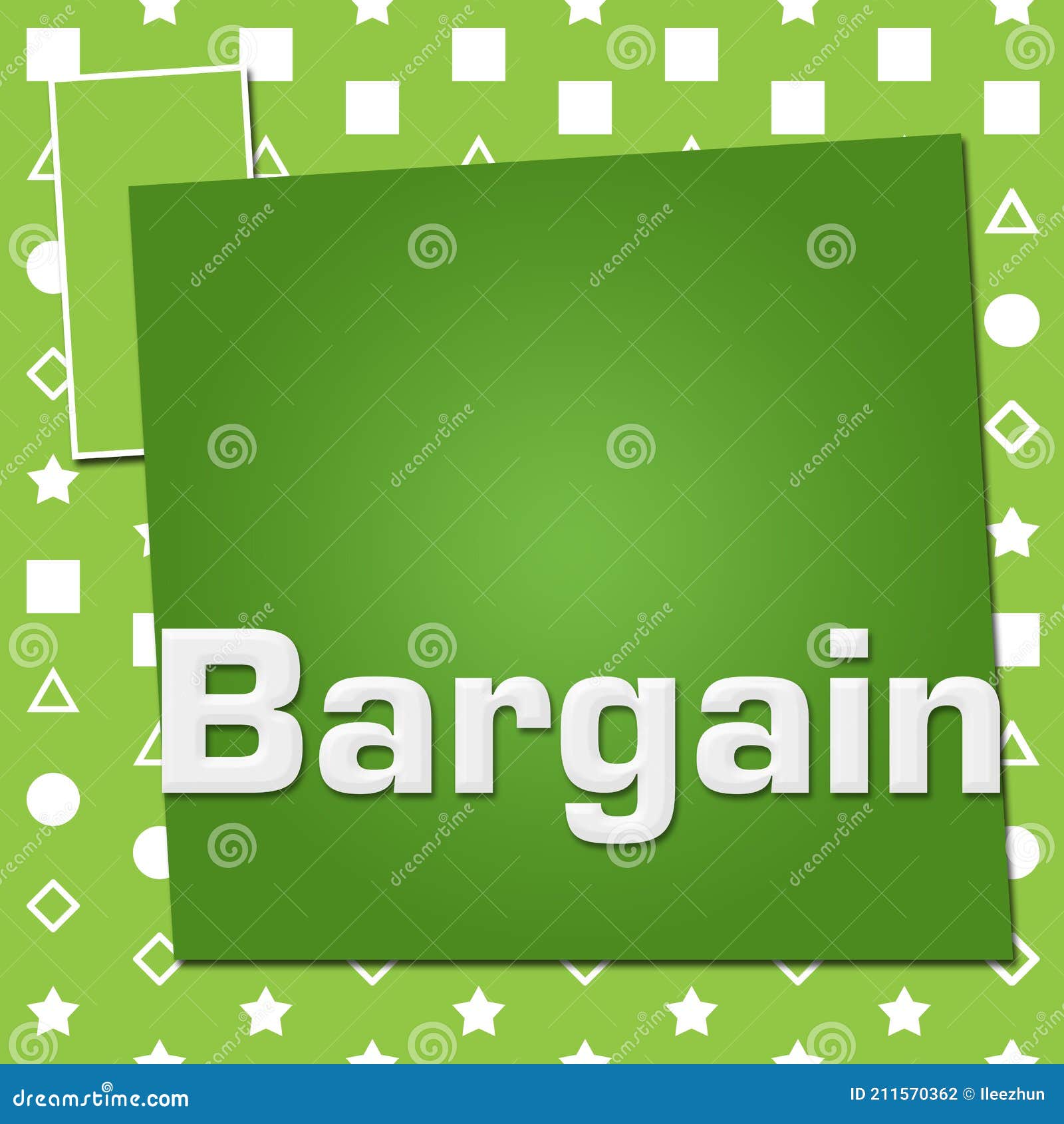 Bargain Green Basic Symbol Squares Stock Illustration - Illustration of ...