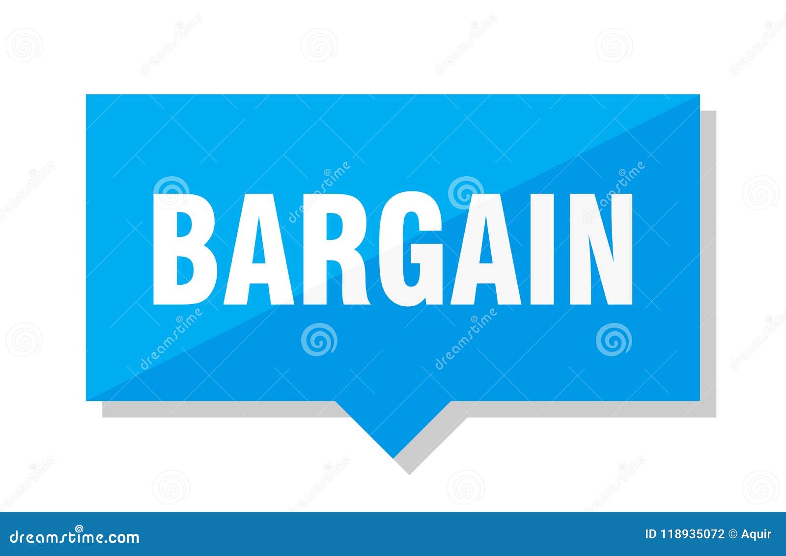 Bargain price tag stock vector. Illustration of design - 118935072