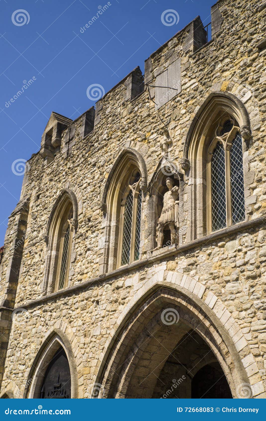 Bargate a Southampton immagine stock. Immagine di arco - 72668083